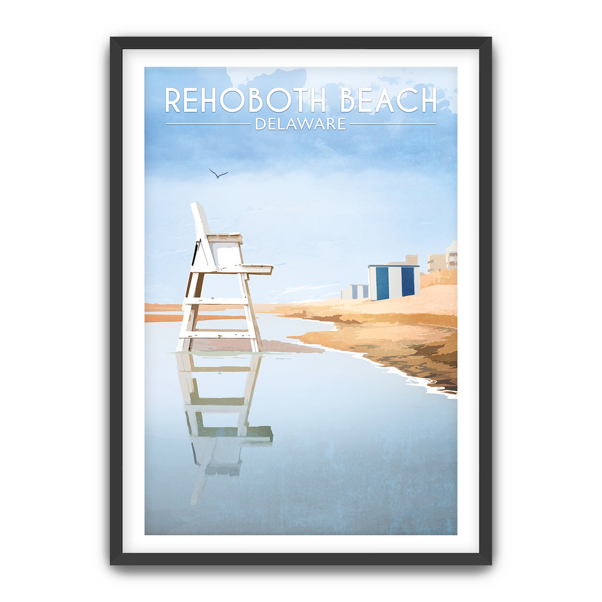 Rehoboth Beach LifeGuard Stand – Elliot MacGuire